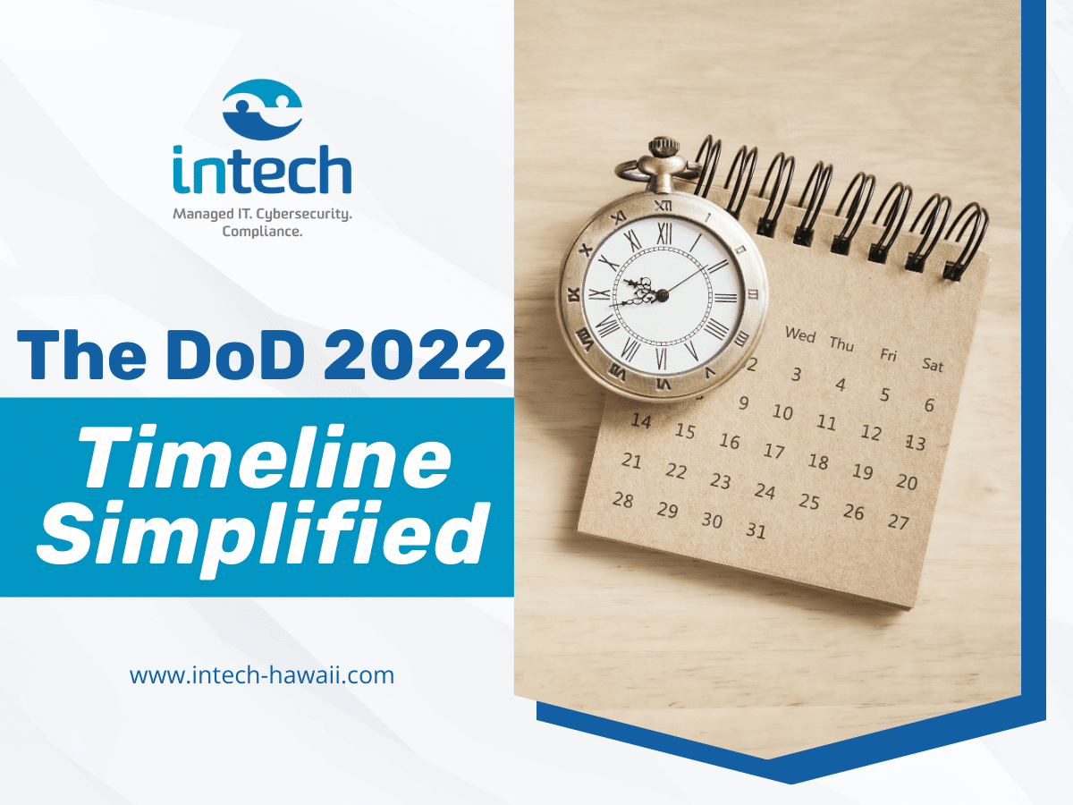 The DoD 2022 Timeline Simplified | Intech Hawaii