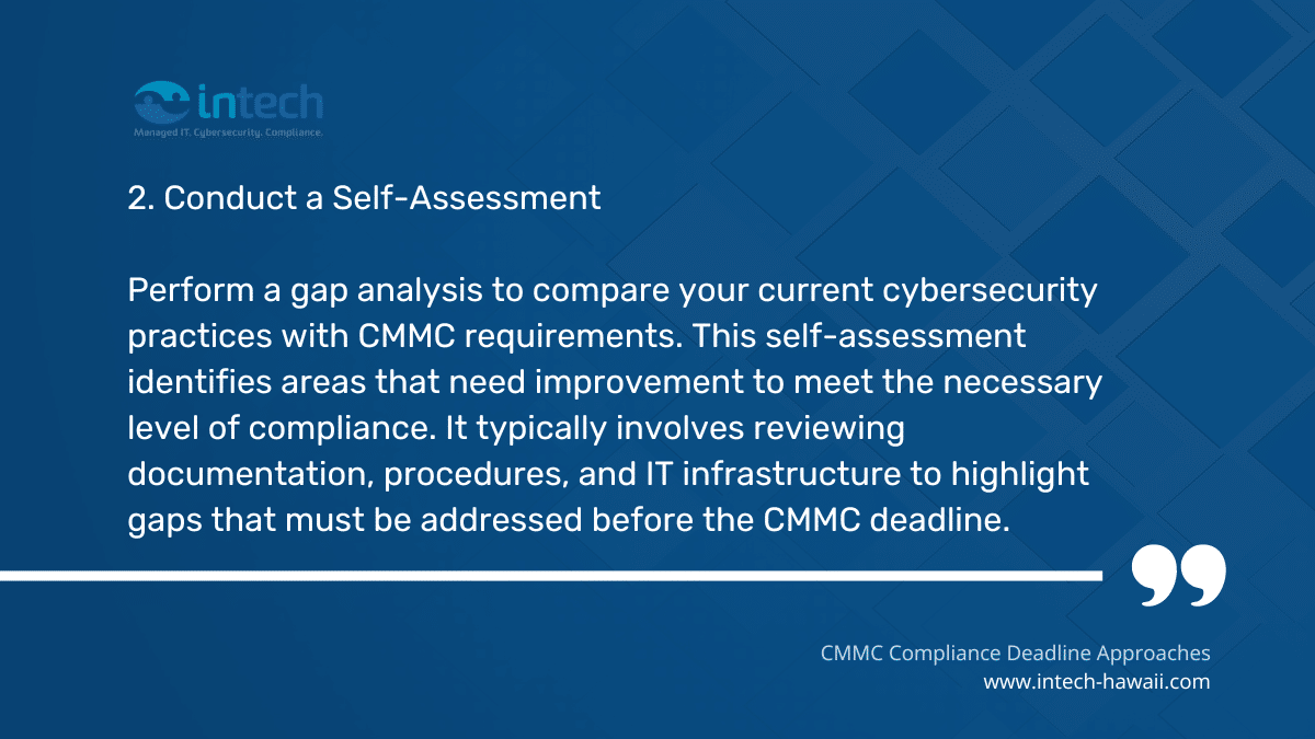 CMMC Compliance Deadline Approaches | Intech Hawaii