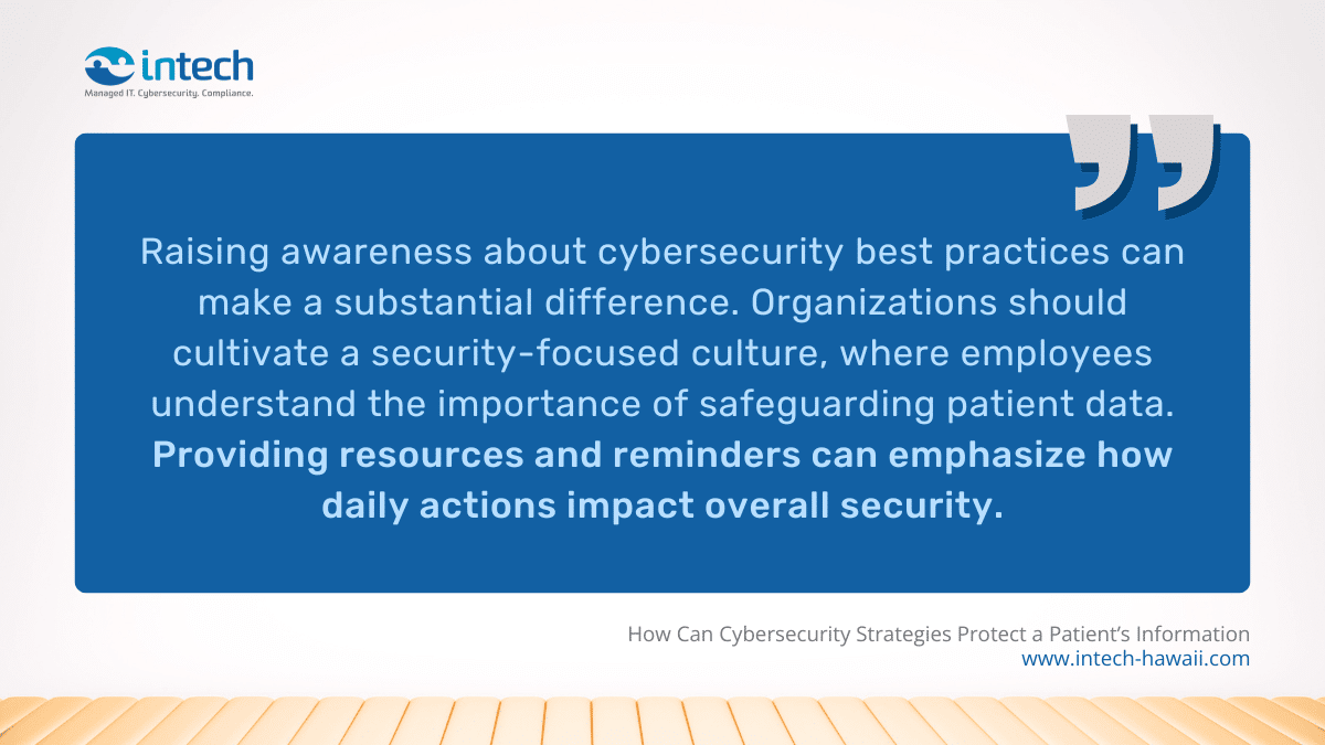 How Can Cybersecurity Strategies Protect a Patient's Information