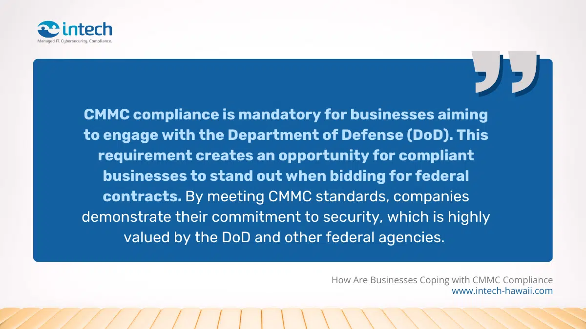 How Are Businesses Coping with CMMC Compliance